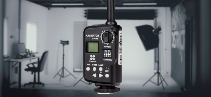 Quadralite Navigator X Basic 2.4 GHz - wyzwalacz radiowy za 99 zł | Fotopolis.pl