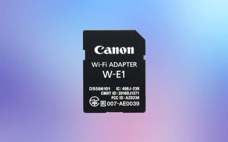 Canon Wi-Fi W-E1 - łączność bezprzewodowa dla EOS-a 7D II, 5DS i 5DS R ...
