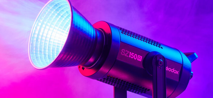 Godox LED SZ150R RGB Zoom - wszechstronna głowica LED RGB do filmu i ...