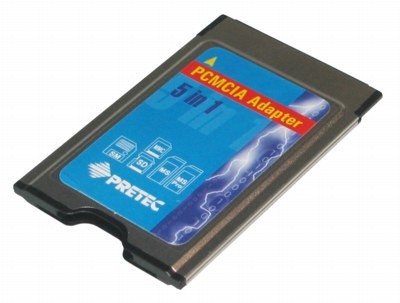 Adapter Pretec PCMCIA 5-in-1 | Fotopolis.pl